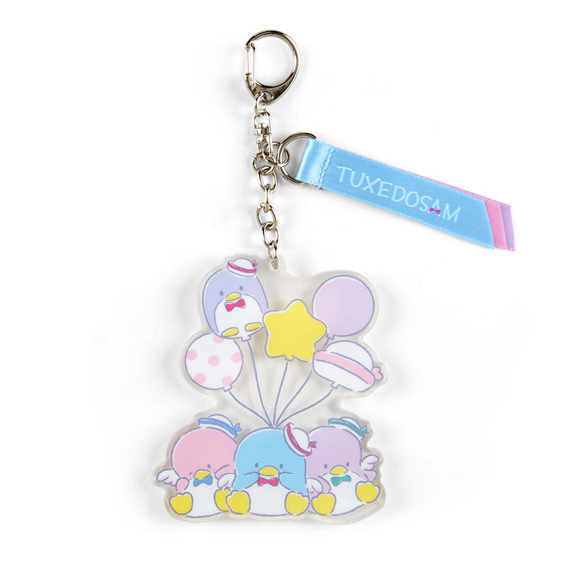Sanrio Tuxedo Sam, Pam and Tam keyring – Grumpy Bunny