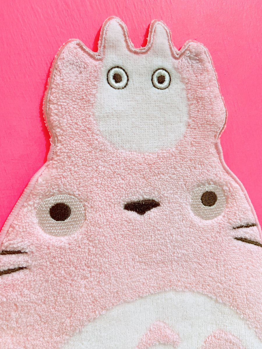 Studio Ghibli Museum EXCLUSIVE! Pink Tototo face cloth ~ LAST ONE ...