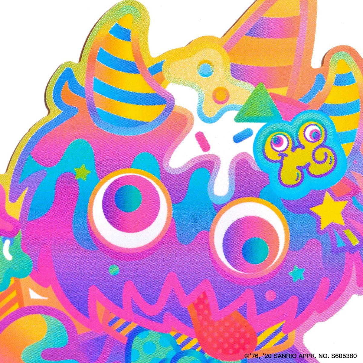 6% Dokidoki Kawaii Monster Cafe x Hello Kitty "Choppy" sticker – Grumpy ...