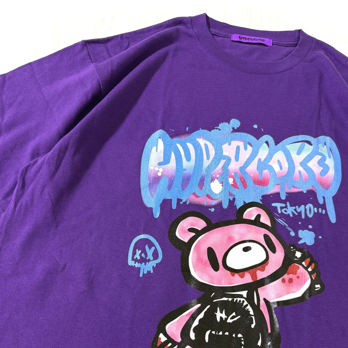 Hypercore x Gloomy Bear collab t-shirt – Grumpy Bunny
