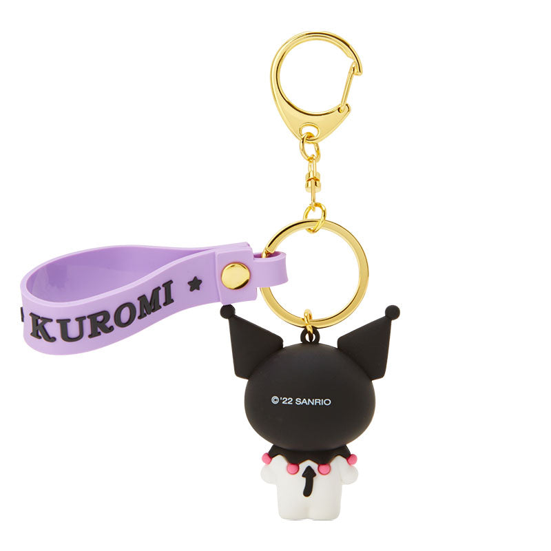 Sanrio Kuromi 3D figure keyring – Grumpy Bunny