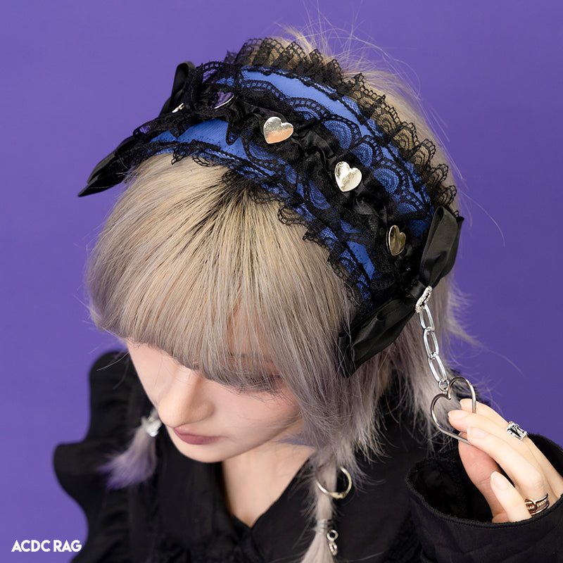 ACDC RAG “Love Punk” purple headdress – Grumpy Bunny
