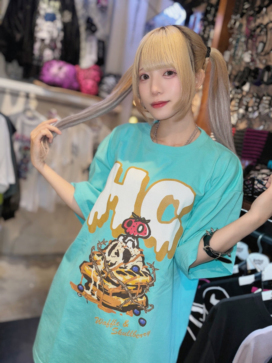 Hypercore "Waffle & Skullberry ” t-shirt ~ LAST ONE! – Grumpy Bunny