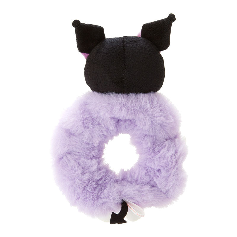 Sanrio Kuromi fluffy hair scrunchie / bracelet – Grumpy Bunny